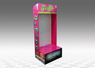 Cina Promozione fresca del cartone del pavimento dei ganci dell'automobile lucida rosa del banco di mostra in vendita