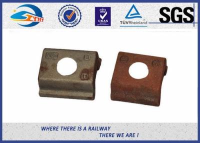 Cina Tipo di superficie normale piastra di fissaggio di KPO del acciaio al carbonio per ferrovia di norma di BACCANO 536 e di UIC 860 in vendita