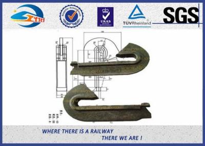 Cina 60Si2MnA pezzi di ricambio ferroviari, fermi ISO9001-2008 TUV della ferrovia di ASTM in vendita