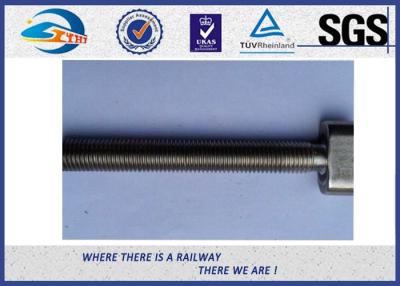 Cina Galvanizzazione lunga capa ferroviaria di Bolt Speical T Rod della traversina ferroviaria in vendita