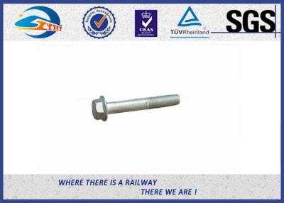 Cina DIN931 933 immersione calda Bolt ferroviario galvanizzato con 8,8 il materiale dell'acciaio del grado 45# in vendita