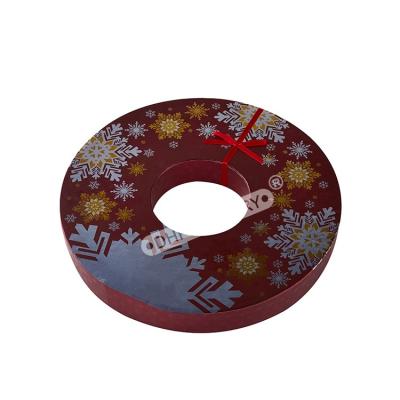 China Custom Cookies Round Box With Cardboard Insert Luxury CMYK Printed Packaging for sale