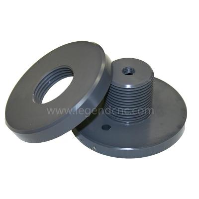 China Modelação por injeção de nylon de lustro da elevada precisão, peças de trituração do CNC do plástico à venda