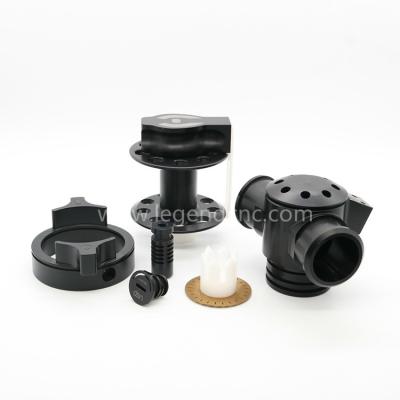 China Projete 5 serviços fazendo à máquina do CNC da linha central para as peças de nylon do PC do AUGE do ABS à venda
