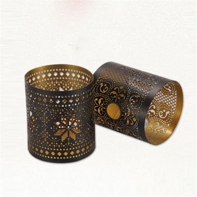 Cina Il metallo d'acciaio che timbrano la forma su ordinazione di servizio con la stella e lo spazio in bianco scavano fuori intorno al supporto di candela di Tealight in vendita