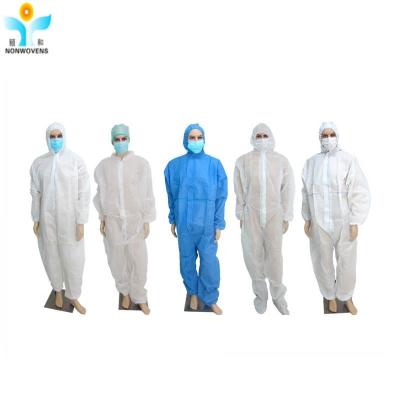 China Roupa de proteção descartável 100% polipropileno de alta eficiência de filtragem para uso médico à venda