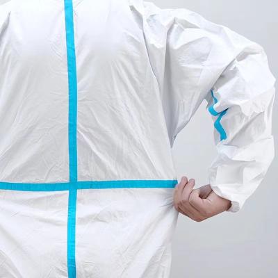 China Chirurgische schrobt de het ziekenhuis Niet-geweven Stof Kostuums met Hoog Breathability-Niveau 1-4 Te koop