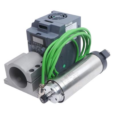 China 800W ER11 65mm YFK Air-cooling Spindle Kit with AC Inverter Bracket Motor Drive by YFK for sale