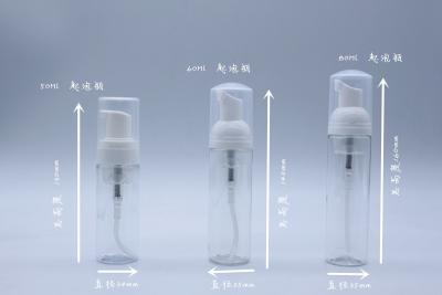 Cina Il prodotto disinfettante vuoto della schiuma 50ML imbottiglia la bottiglia dello spruzzo della pompa del prodotto disinfettante della mano in vendita