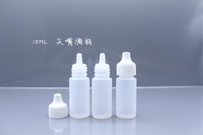 Cina HDPE bianco Amber Drop Bottle di punta della bottiglia del contagoccia del LDPE 100ml in vendita