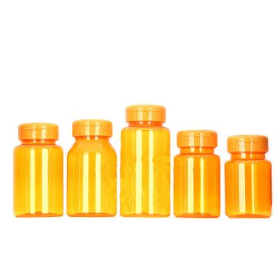 Cina Bottiglie liquide di plastica della medicina della bottiglia arancio della medicina di Flip Top 80CC in vendita