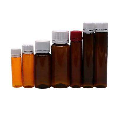 Cina la medicina liquida orale di plastica dell'ANIMALE DOMESTICO di 1/2oz 1oz imbottiglia la bottiglia cosmetica per personalizzare il colore in vendita