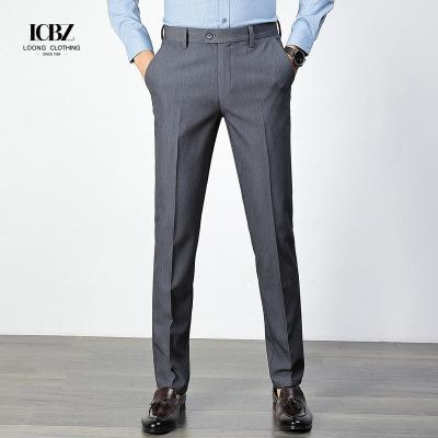 Cina Pantaloni da uomo Chino Casual Pantaloni con tasche laterali in tessuto non tessuto in vendita