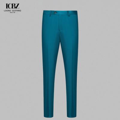 Cina Pantaloni da lavoro a misura colore verde scuro regolare regolare per uomini taglia più OEM in vendita