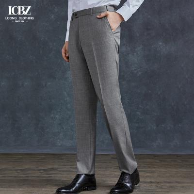 Cina Pantaloni di cotone da uomo a forma snella per abiti da lavoro confortevoli e traspiranti in vendita