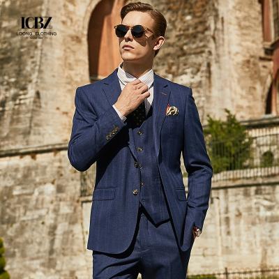 Cina Windproof abito da lavoro da uomo e blazer 2 pezzi cappotto pantaloni abito da sposa formale abito da sposa slim fit abito da sposa personalizzato uomini in vendita