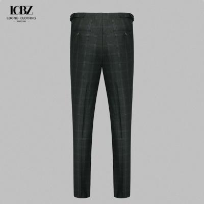Cina 100% lana Slim-fit uomo calzoncini casual per uomini 2023 calzoncini formali business stile anteriore piatto in vendita