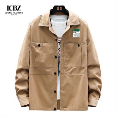 China 100% algodão cor sólida casual camisa de manga longa moda estilo fino confortável à venda