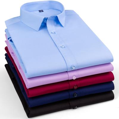 Cina Materiale traspirante non ferro casual 100% cotone camicia a taglio retto pantaloni per uomini in vendita