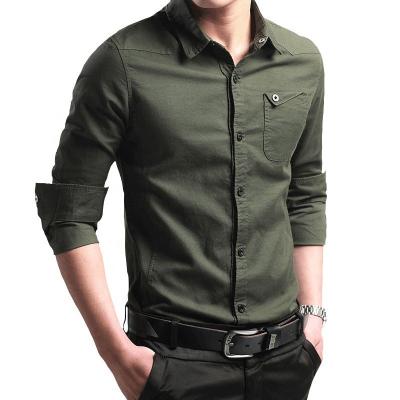 Cina Magliette da uomo slim fit in materiale e costruzione in cotone colorato in vendita