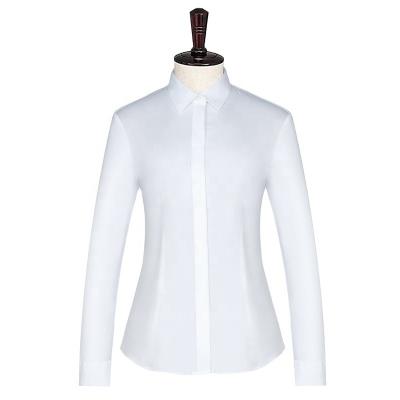 Cina Camicie casual femminili a manica intera con adeguata sartoria e design dei pulsanti in vendita