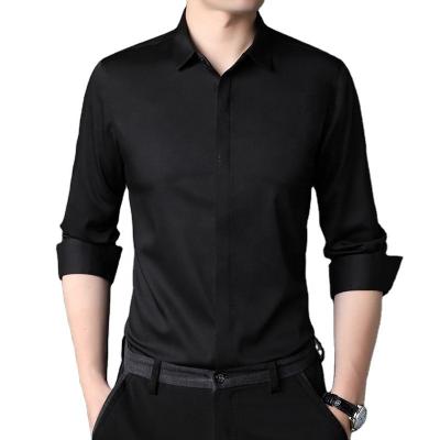 Cina Stando Collar Mens Camicie semplici per il tempo libero degli adulti in poliestere Viscose Acrylic Classic in vendita