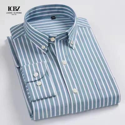 Cina Industria del ricamo Vintage Oxford 100% cotone Camicia da lavoro di seta Abito da uomo in vendita