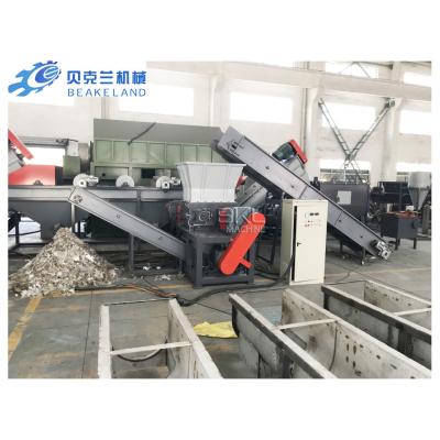 Chine Couple élevé de machine en plastique de défibreur d'axes de double de PE de pp à vendre