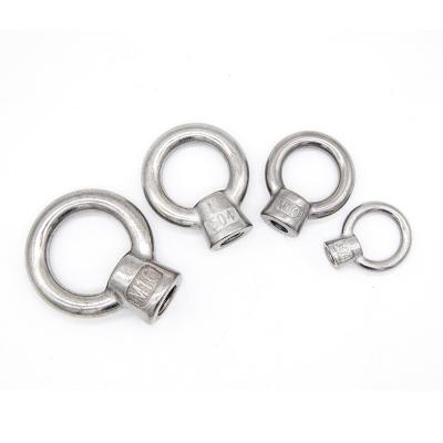 China 304 316 Stainless Steel Lifting Ring Nut Ring Nut Lifting Nut for sale