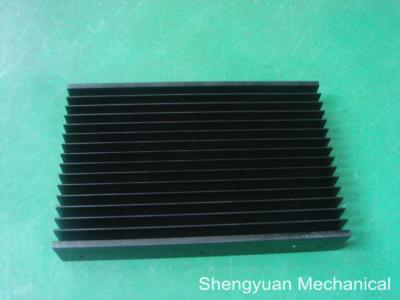 Cina Il nero anodizza il dissipatore di calore di alluminio lavorante PS-60/160H dell'estrusione di precisione di CNC in vendita