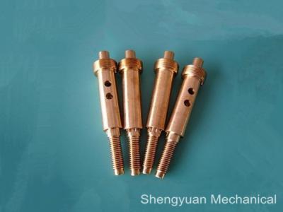 Cina Dado lavorante del ribattino precisione d'ottone di CNC della vite dei montaggi dell'asse/dell'acciaio inossidabile in vendita