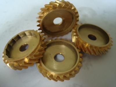 Cina La precisione su ordinazione del dente di inclinazione dell'ottone innesta il dispositivo per la macchina medica e l'industria elettrica in vendita