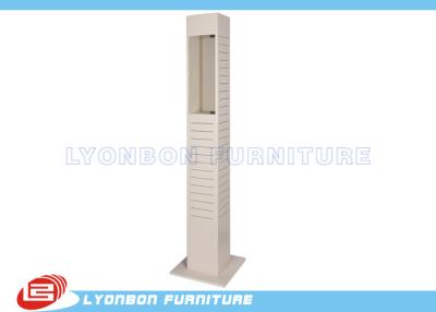 中国 アクリルのドアが付いているカスタマイズされた MDF スラットウォール の陳列台は/終了する苦しめました 販売のため