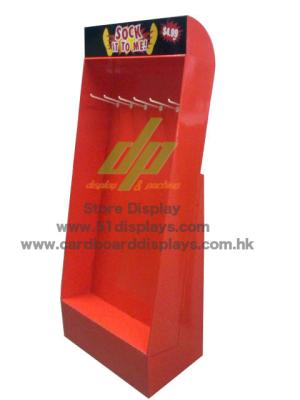Cina Personalizzato Power ala cartone piano display stand unità per pubblicità asciugamano con OEM / ODM in vendita