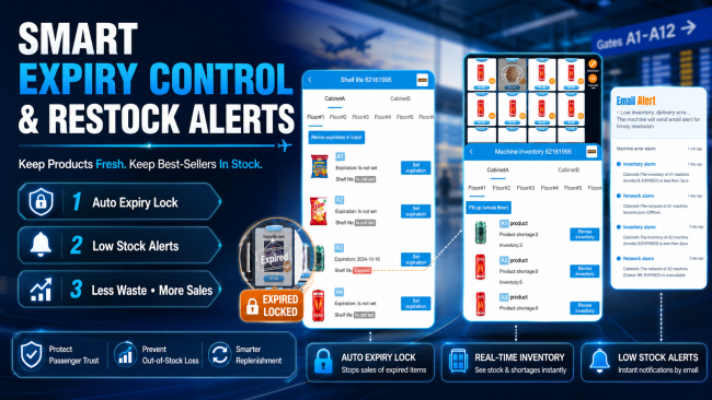 Data-Driven Snack and Drink Vending Machine with Sales Insights and Remote Management for Scalable Operations