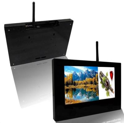 Cina lan LCD TF MPEG1 720p di WIFI dell'esposizione del supporto della parete 10inch antiurto per la pubblicità in vendita