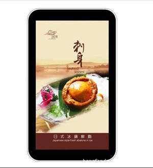 Cina Montaggio a 22 pollici della parete dello schermo piano degli annunci H.264 antiurto per il