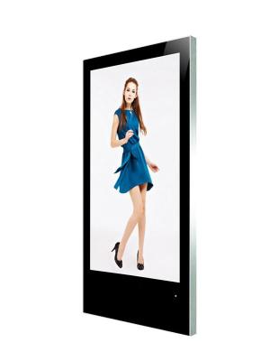 China exhibición del LCD del pared-soporte del tablero de la información 55inch con 2 puntos de la pantalla táctil del infrarrojo en venta
