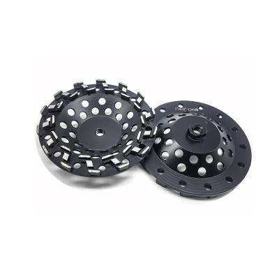 China Enlace suave Diamond Cup Wheels 7 pulgadas 5 pulgadas con 14 segmentos de Z en venta