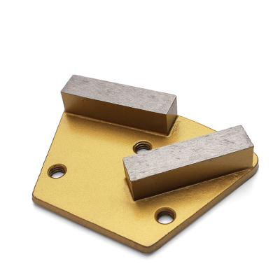 China Piso concreto mojado y seco del terrazo de Diamond Trapezoidal Grinding Tools For en venta