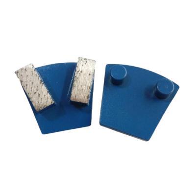 China 80 arena 120 Grit Concrete Grinder Shoes, Diamond Grinding Segment en venta