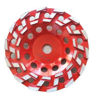 China 180m m 7 pulgadas Diamond Cup Wheels Medium Bond con segmentos de la forma de Z en venta
