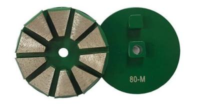 China disco abrasivo de la piedra de 80m m 125m m, Diamond Concrete Floor Polishing Pads en venta