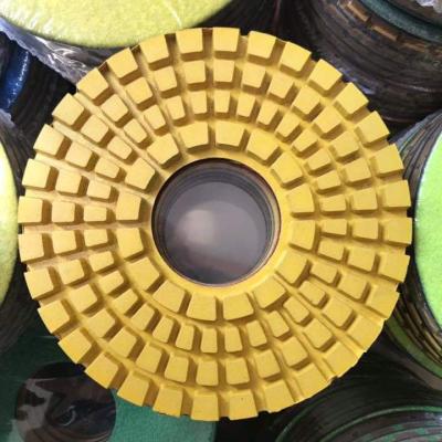 Cina Flexible Copper Bond Transitional Polishing Pads for removing scratches behind metal bond tools in vendita