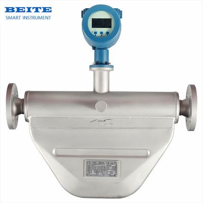 Cina Misuratore di flusso di massa di Coriolis ad alta precisione 316L Tipo ad alta temperatura -50~350°C in vendita