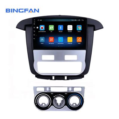 China 9 polegadas 2din Android 10 Sistema TFT TN Screen Full Touch Screen Car Radio Para Toyota Innova Auto Manual AC 2008-2014 à venda