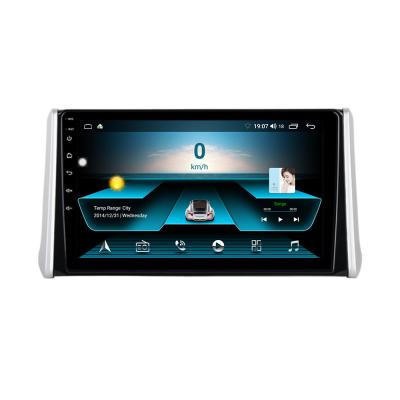 China Android 10 Quad Core 1GB + 16GB para Toyota RAV4 2018-2020 Rádio de carro WIFI FM GPS tela do carro com câmera à venda
