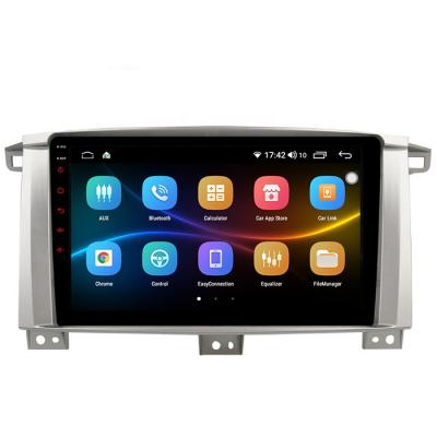 China Reprodutor de DVD de carro de 9 polegadas Android 10 gps AM carplay rádio para Toyota Land Cruiser LC 100 GXR 2002-2007 Reprodutor de DVD de carro à venda