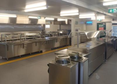 Cina Cucina dei container di iso e stanza di Dinning modificate costruzione prefabbricata per estrarre in vendita