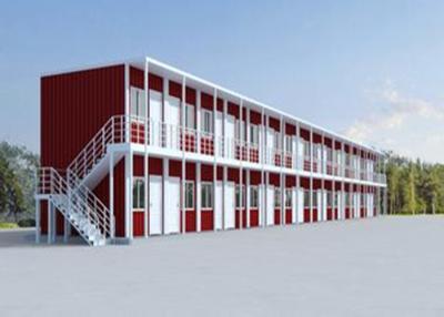 Cina Pannello a sandwich galvanizzato casa modificato modulare moderno della struttura d'acciaio del container in vendita